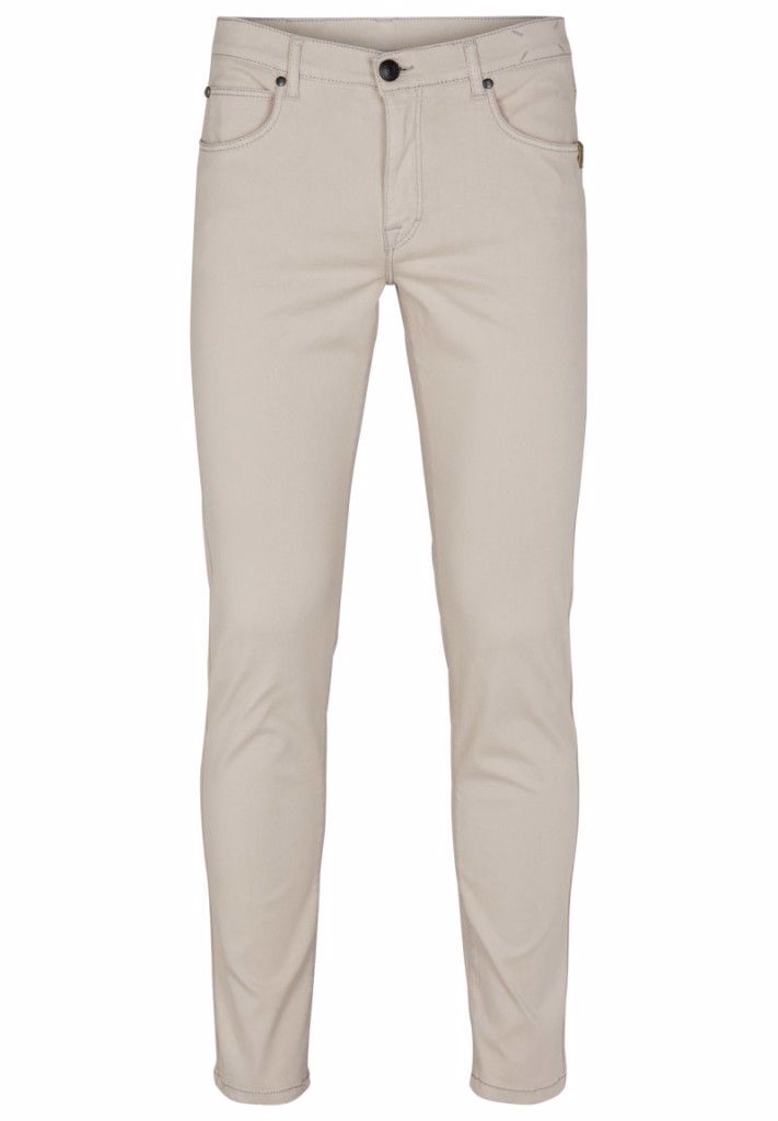 Ginsborg Shop. Sand Suede Touch Modern Fit Jeans